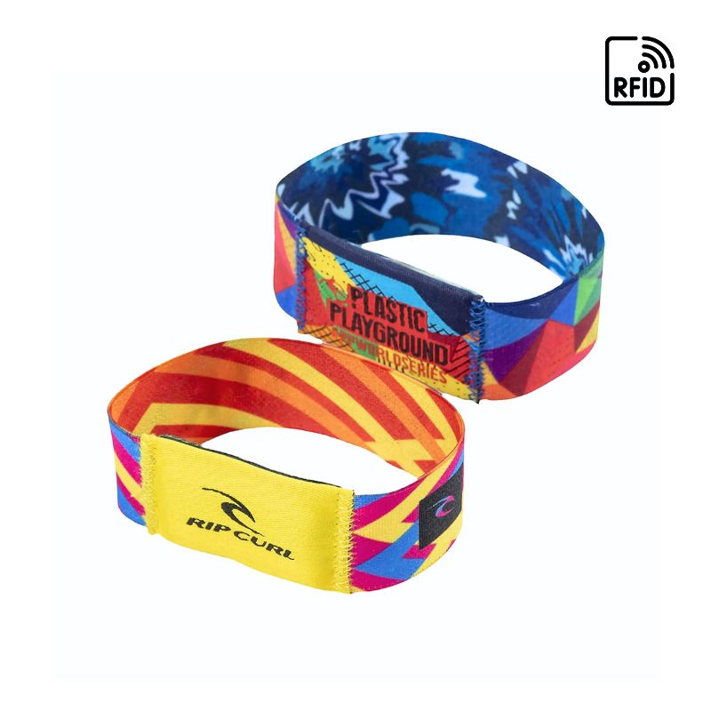 Custom RFID Elastic Wristband Type 1 - 185mm/160mm/145mm Long - Card ...