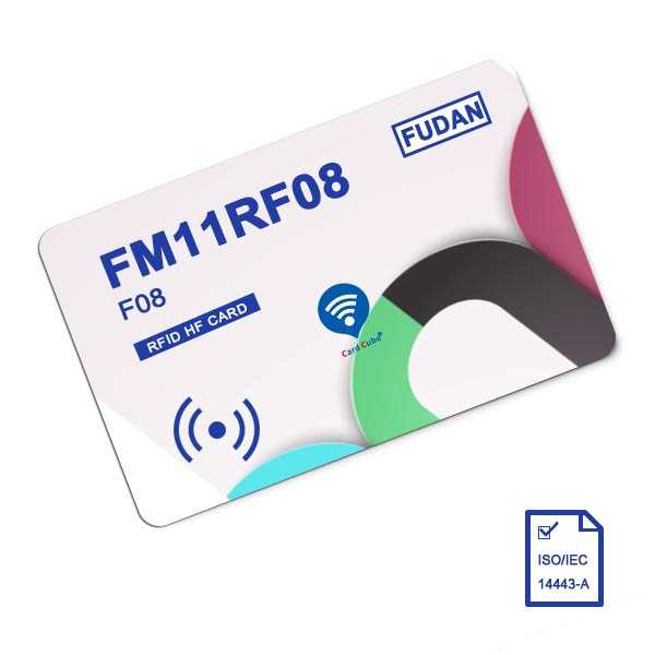 Custom FUDAN FM11RF08(F08) Compatible Classic 1K Card - Card Cube RFID ...