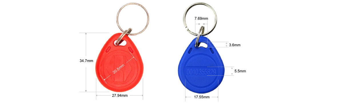 Custom RFID ABS Key Fob No.02 - Card Cube RFID Group