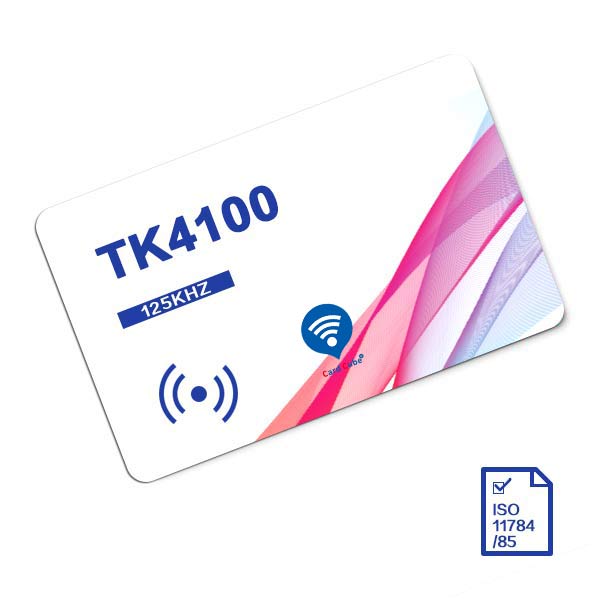 Custom TK4100 Low Frequency RFID Card - Card Cube RFID Group