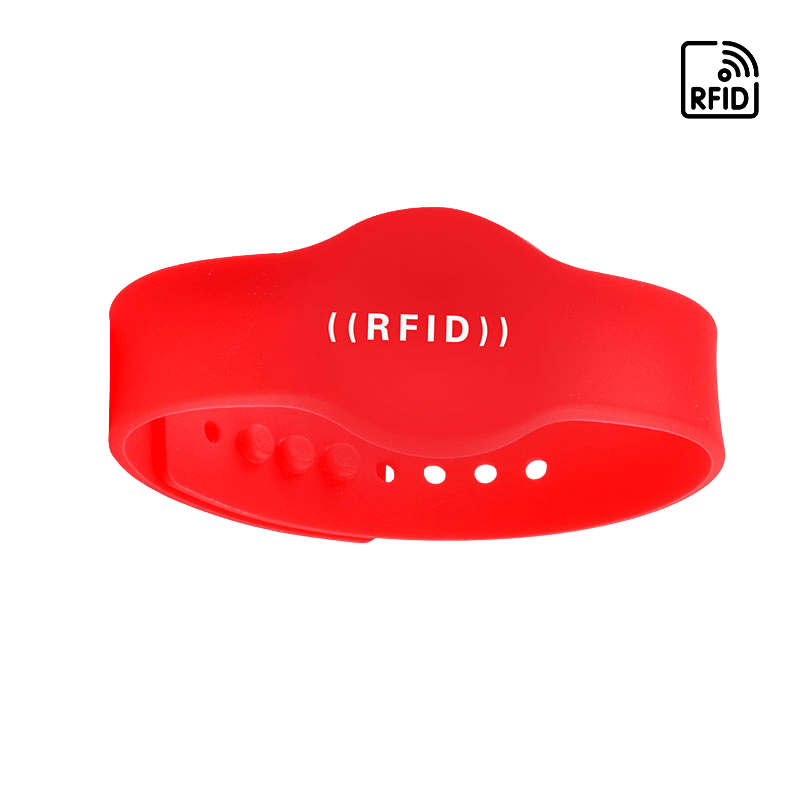 Custom G08 RFID Silicone Wristband 240mm Long - Card Cube RFID Group