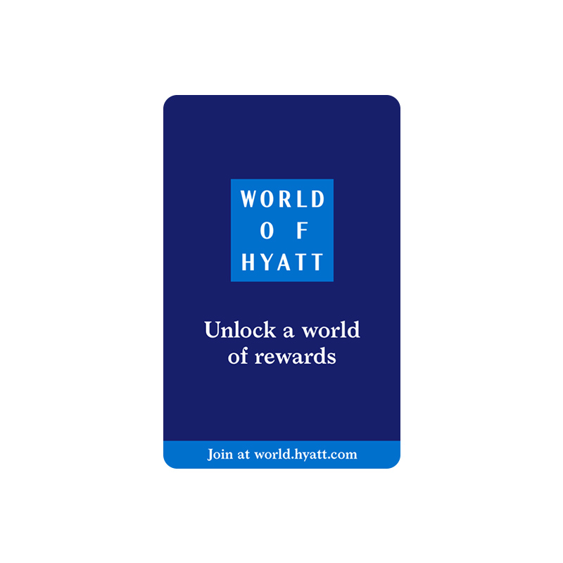 World of Hyatt by Hyatt Hotel Key Card - Card Cube RFID Group