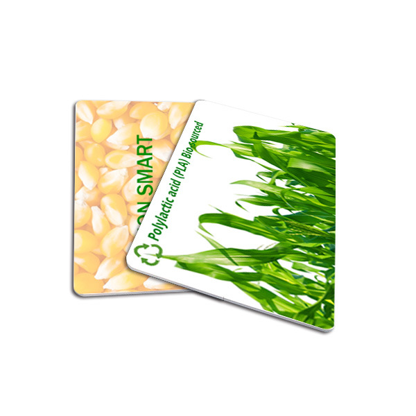 PLA Biodegradable RFID Card 125KHz/13.56MHz Card Eco-Friendly Card ...