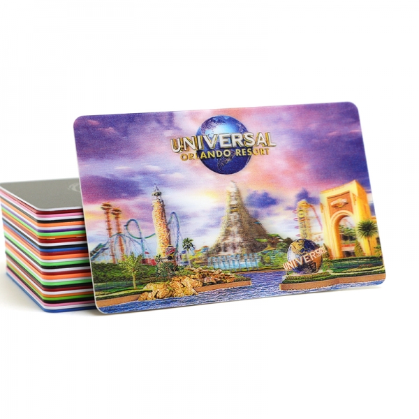 Custom Plastic 3D Card - Card Cube RFID Group