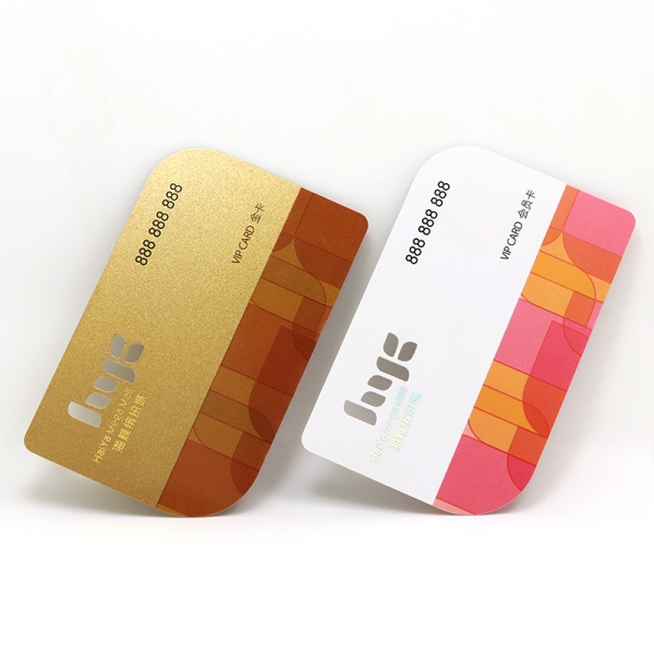 Custom Die Cut Card 5 - Card Cube RFID Group