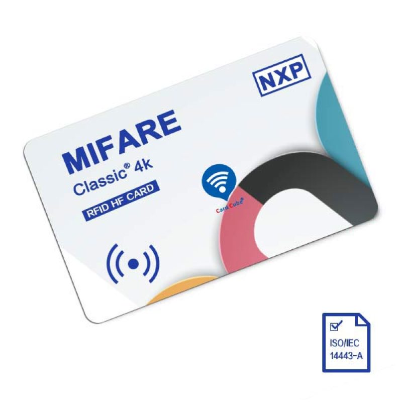 【MIFARE 4K Card】Custom RFID Card NXP MIFARE Classic®EV1 4k (S70 ...
